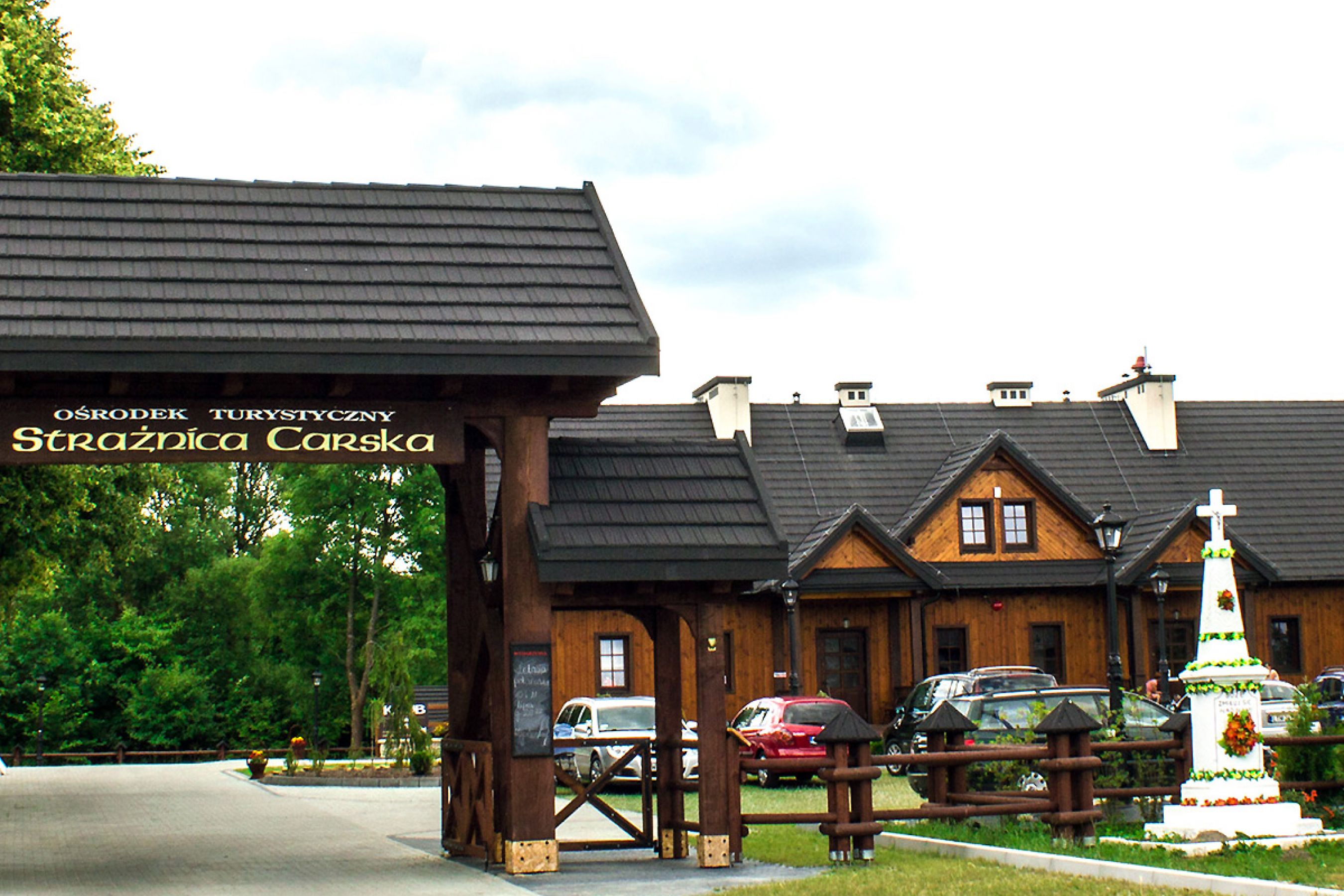 Roztocze Strażnica Carska Paary na Roztoczu.